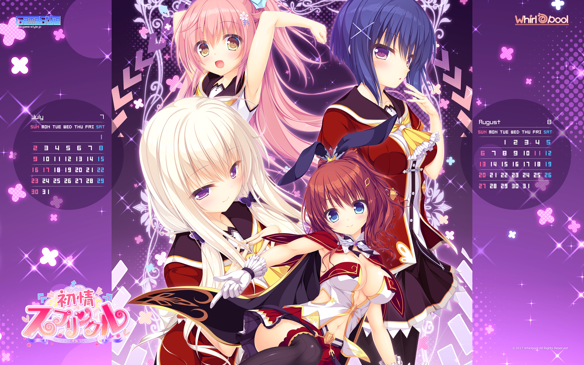 game-style whirlpool mikagami mamizu hatsujou sprinkle hanabusa koharu hinata mio meidou hazuki ...